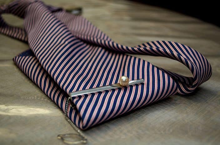 How To Wear A Tie Clip - Tie Bar Placement & Style